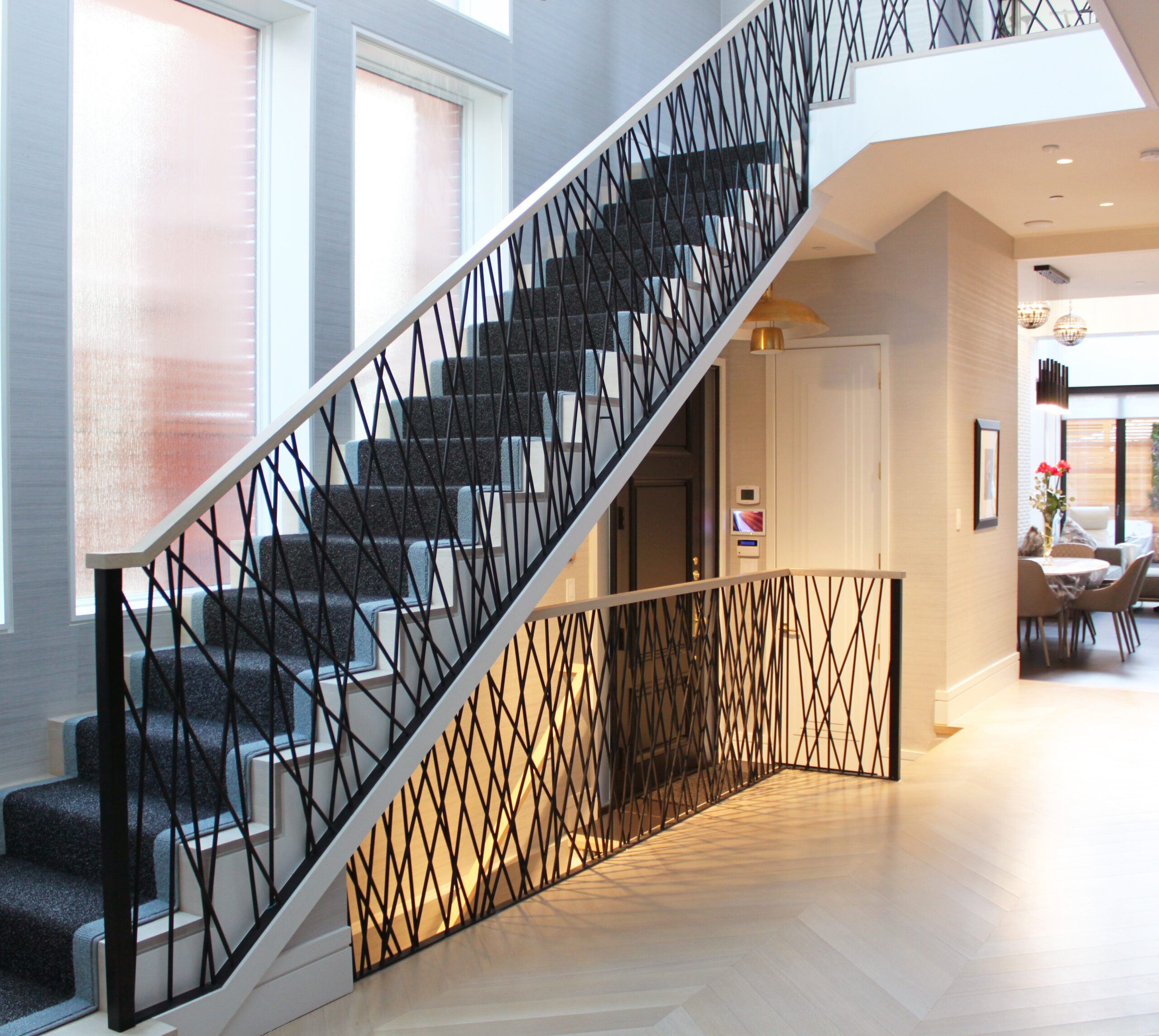 HMH Architectural Metal And Glass Contemporary Railings